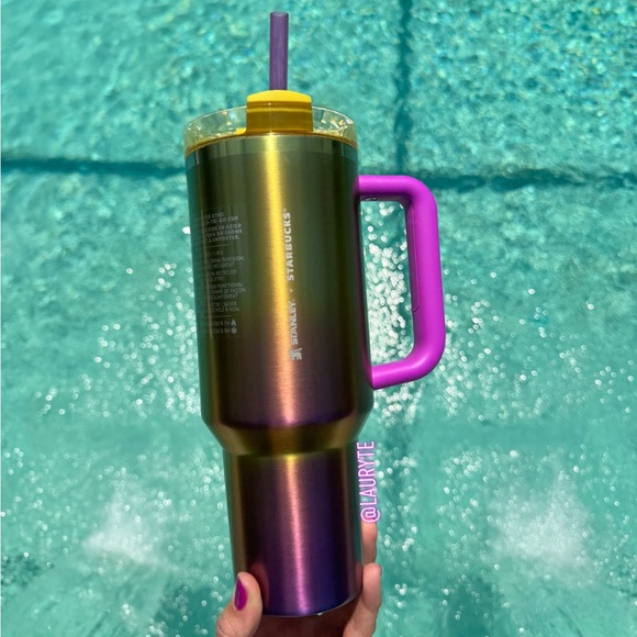 Stanley | Other | Stanley Starbucks 224 Summer Sunset Oil Slick 40 Oz ...